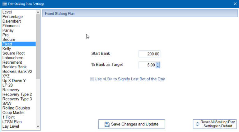Fixed Staking Plan - The Staking Machine
