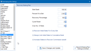 Recovery Staking Plan - The Staking Machine