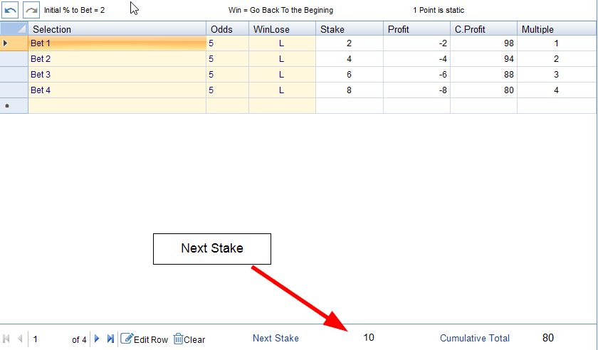 Up X Down Y Staking Plan - The Staking Machine