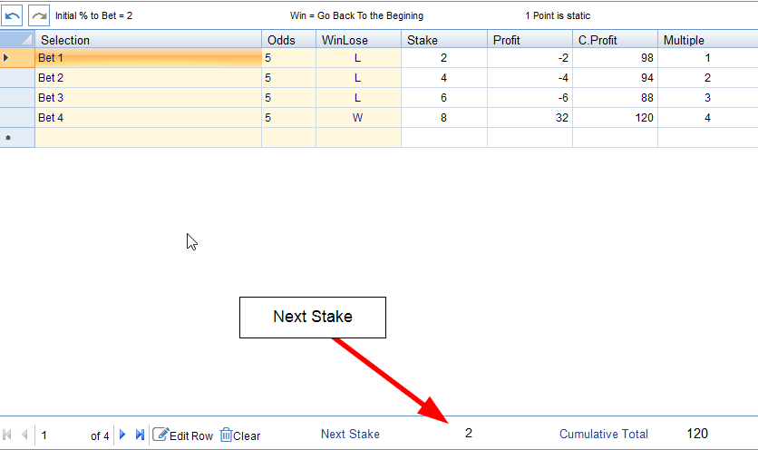 Up X Down Y Staking Plan - The Staking Machine