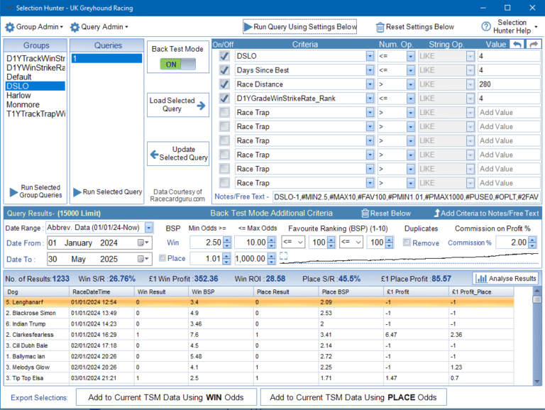 The Staking Machine - Professional Staking Plan & Analysis Software